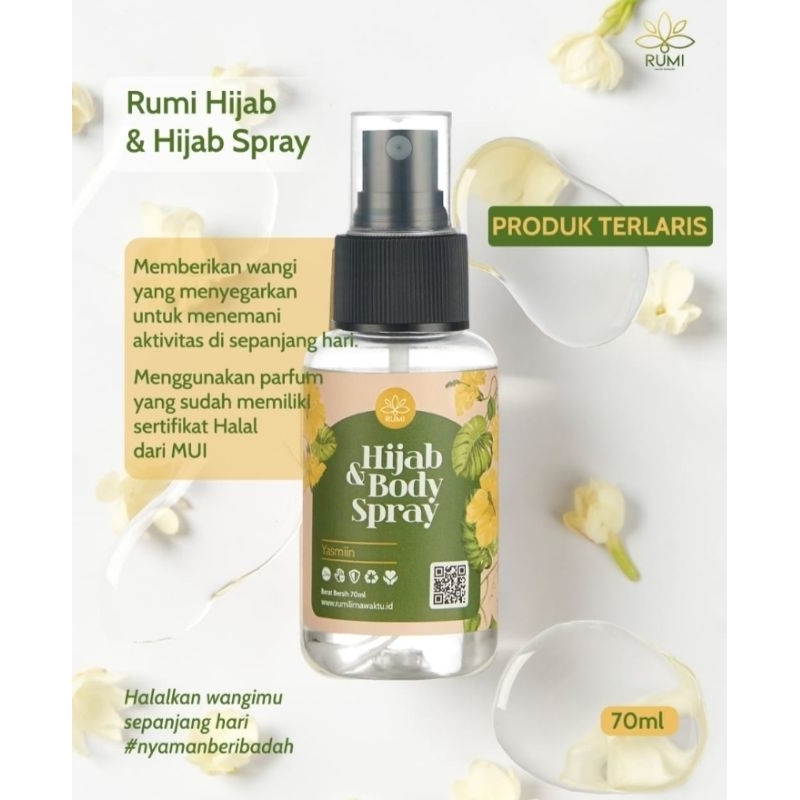Jual Hijab Body Spray Yasmiin 70ML | Shopee Indonesia