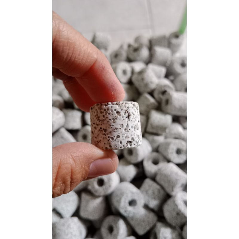 Jual Bioring ABU2 Bio Ring Abu Abu Momogi Rumah Bakteri Aquarium ...