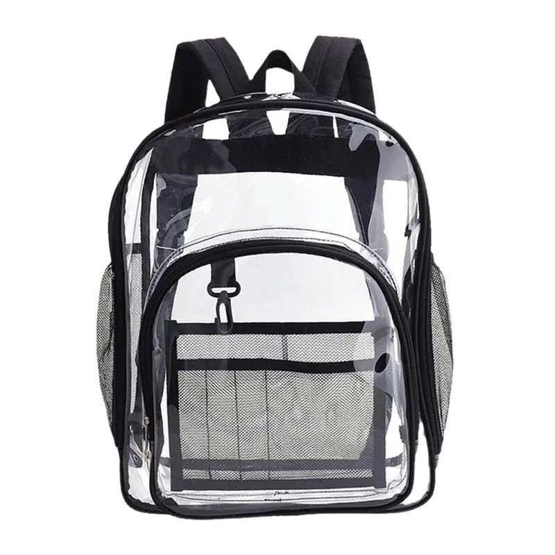 Jual Terbaru Tas Ransel Transparan Mika PVC Backpack Konser KPOP Bening ...