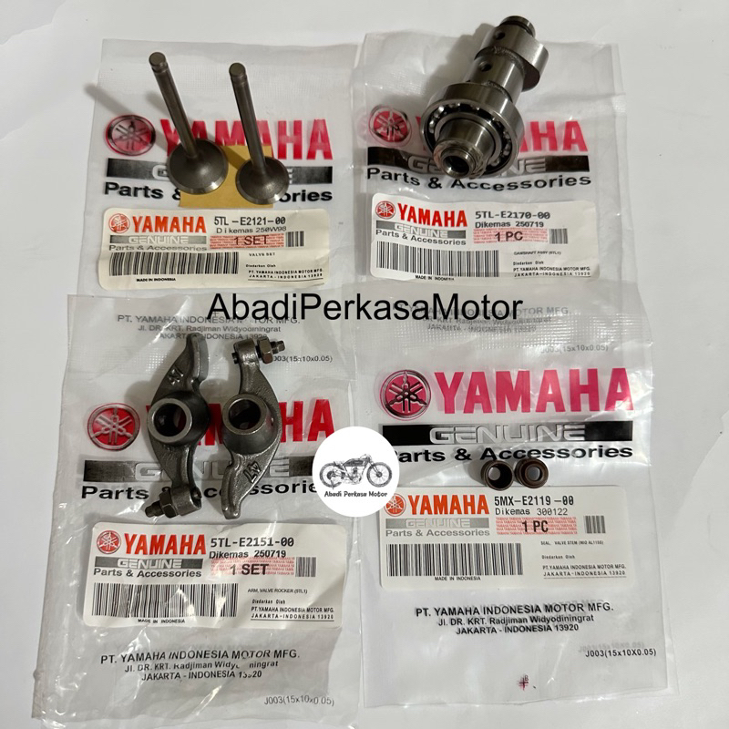 Jual Paket Komplit Noken As + Pelatuk Klep + Klep Set + Seal Klep ... Jual Paket Komplit Noken As + Pelatuk Klep + Klep Set + Seal Klep ...