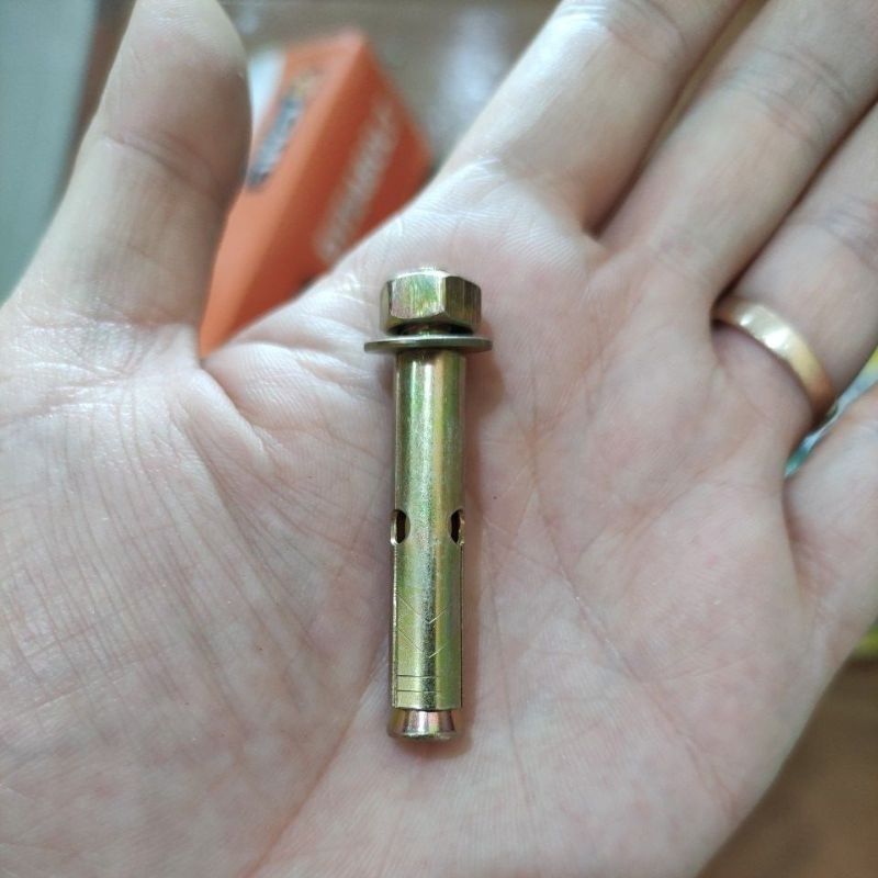 Jual Dyna bold m8 x 40 ( 4cm) / baut beton / fisher besi m8x 40 harga ...