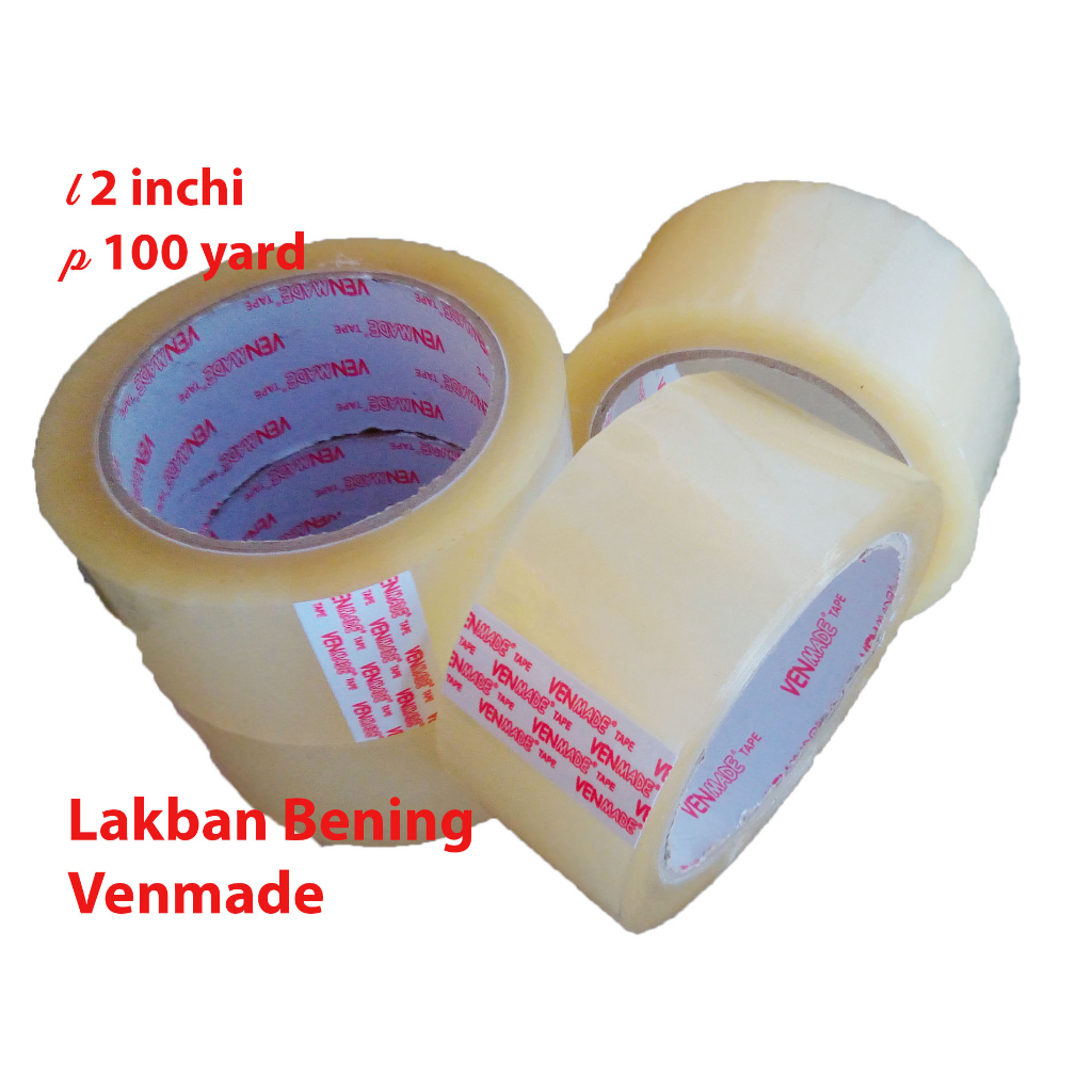 Jual Lakban Bening 2 Inch x 100 yard | Shopee Indonesia