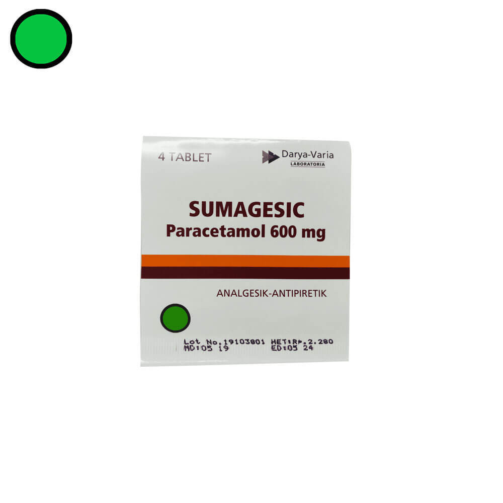 Jual SUMAGESIC 600MG 1 STRIP 4 TABLET | Shopee Indonesia