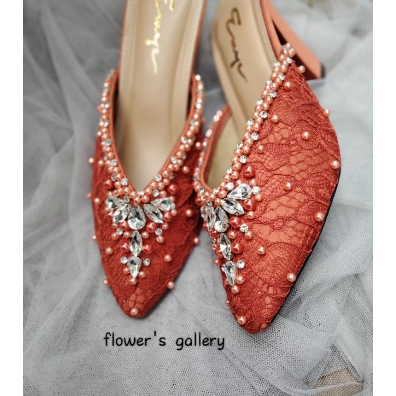 Jual PRETTYTREE/ teracota wedding shoes murah / sepatu pengantin ...