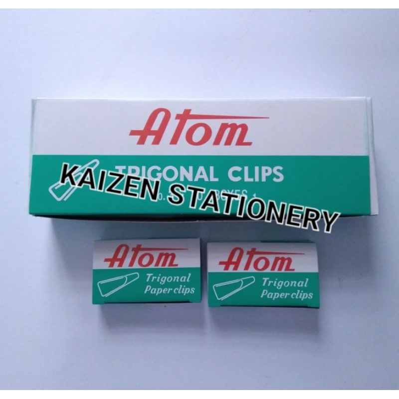 Jual PENJEPIT KERTAS/ PAPER CLIP ATOM NO.3 | Shopee Indonesia