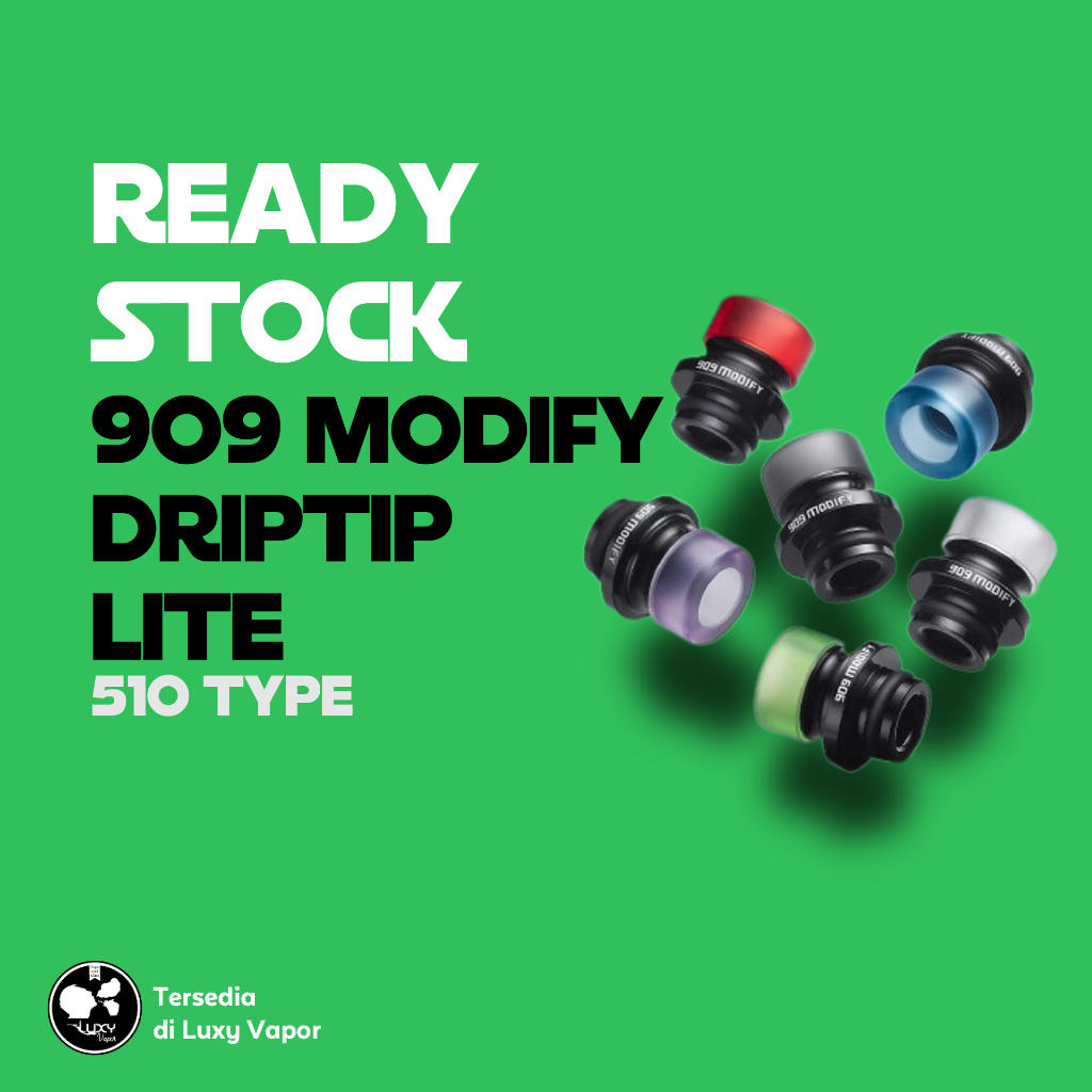 Jual 909 Modify Driptip Lite 510 Clone | Shopee Indonesia