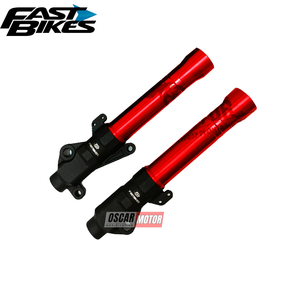 Jual FASTBIKES BOTTOM SHOCK DEPAN BEAT HONDA KAKI HITAM FULL CNC TABUNG ...