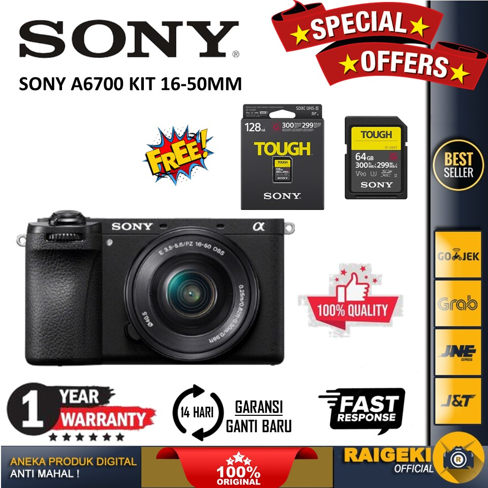 Jual Sony a6700 Mirrorless Camera KIT 16-50mm Lens - GARANSI RESMI ...
