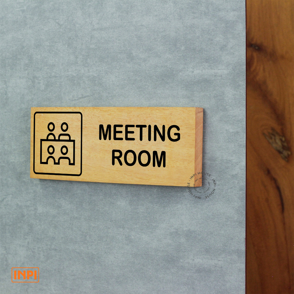 Jual sign system metting room - wall sign - meeting room - papan tanda ...