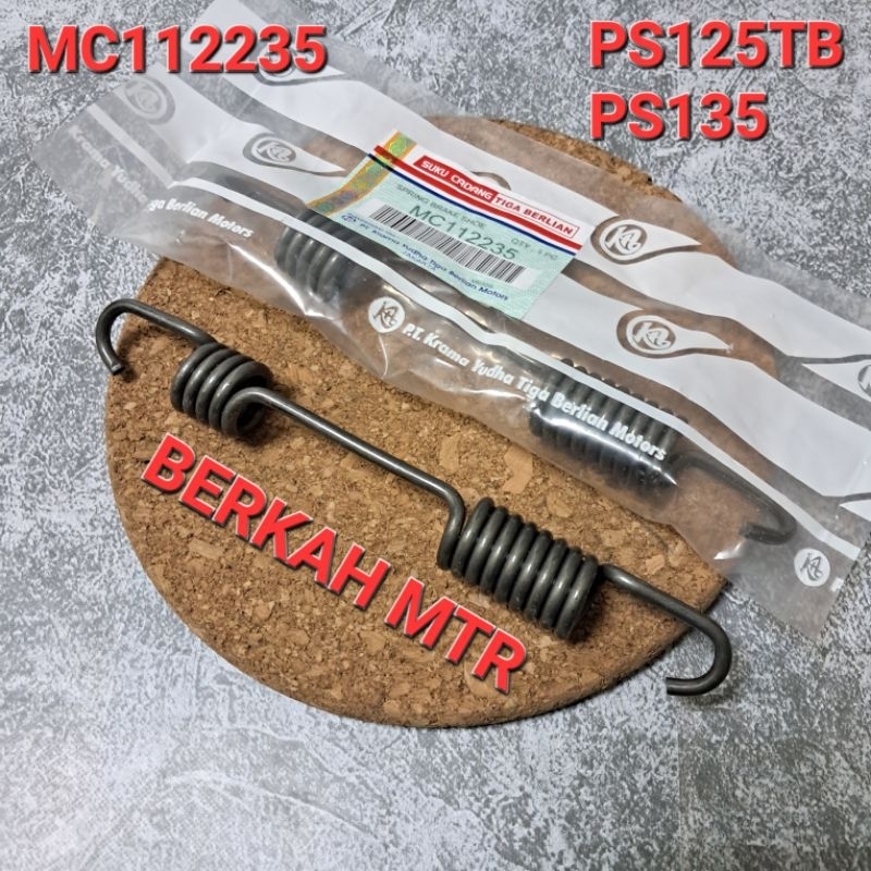 Jual SPRING BRAKE SHOE PS125 TURBO CANTER PS135 MC-112235 PER KAMPAS ...