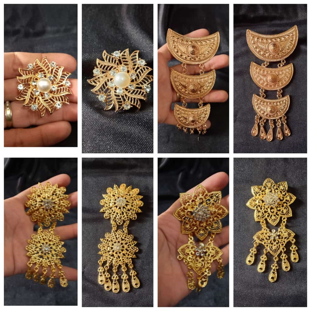 Jual Bros adat jawa, Bros adat lampung, Bros adat palembang, kalung india oval | Shopee Indonesia