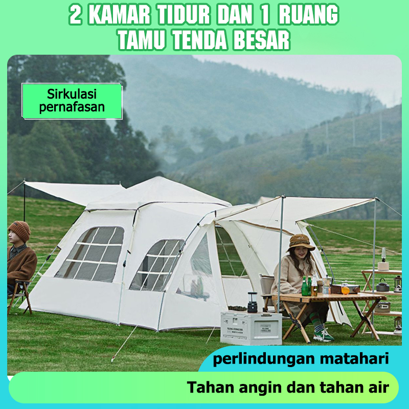 Jual tenda 4/5/6/7/8/9/10 orang tenda camping 4 orang tenda camping 6 ...