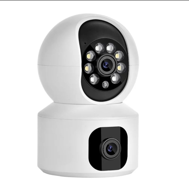 Jual IP Camera PTZ Dual Camera Cctv R11 dua kamera 1920P*2160P Wifi Kamera Cctv 2 Lensa HD pro ...
