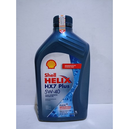 Jual SHELL HELIX HX7 PLUS 5W-40 1 LITER, FULL SYNTHETIC MOTOR OIL ...