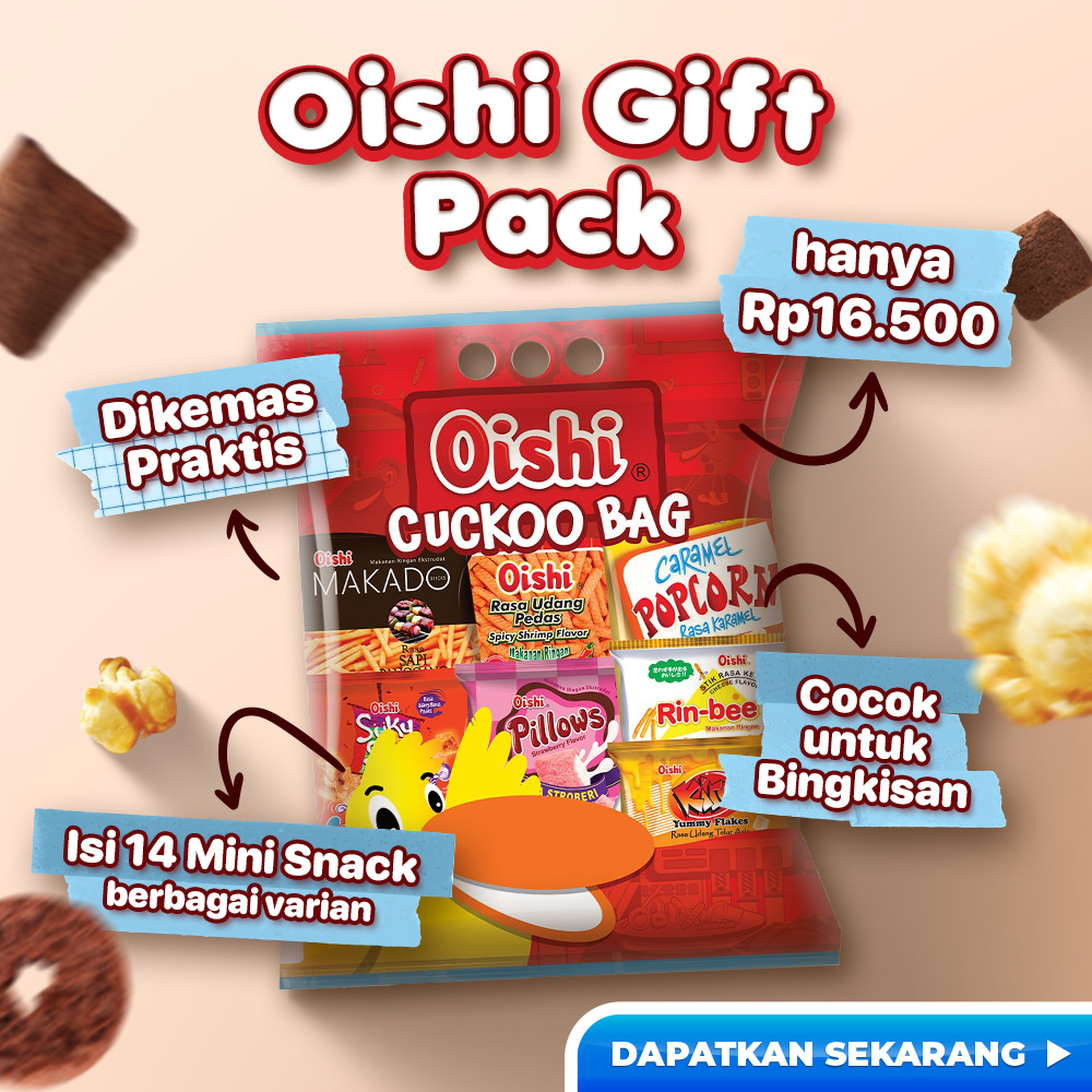 Jual Oishi Gift Pack - Multipack 3pcs | Shopee Indonesia