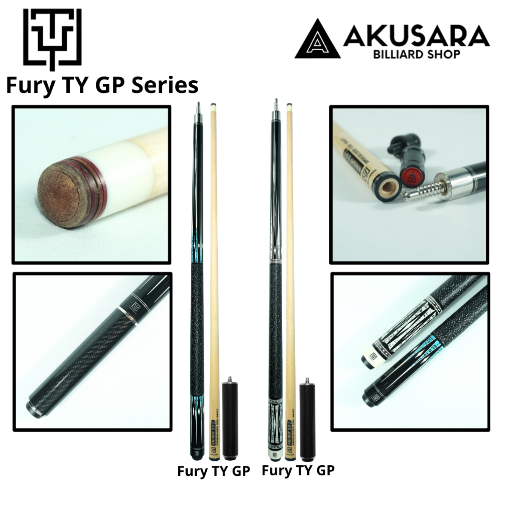 Jual TY GP Series by Fury Cue Stik Billiard | Shopee Indonesia