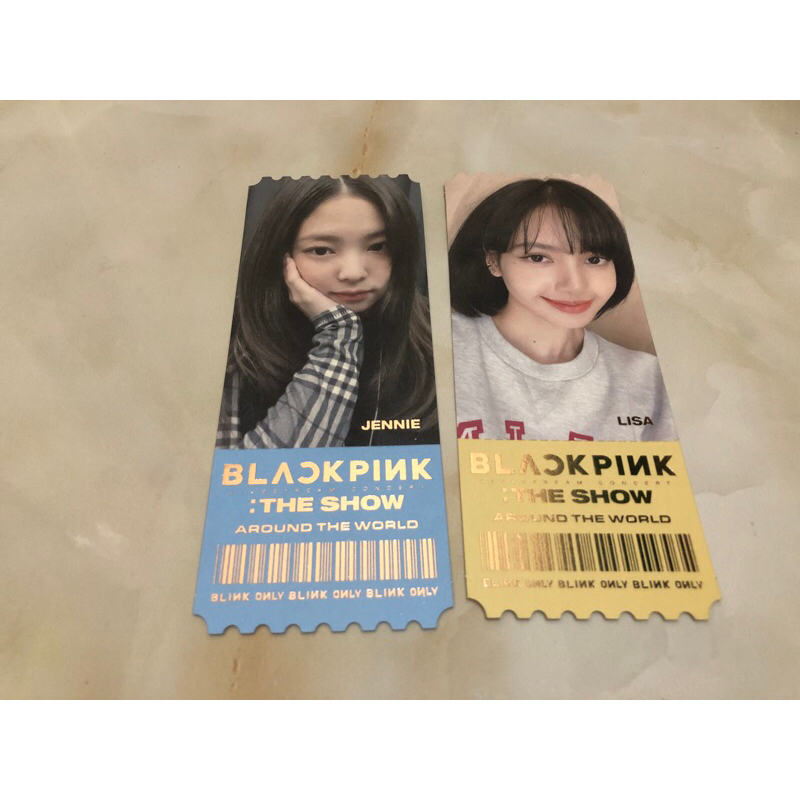 Jual blackpink jennie lisa tiket the show | Shopee Indonesia
