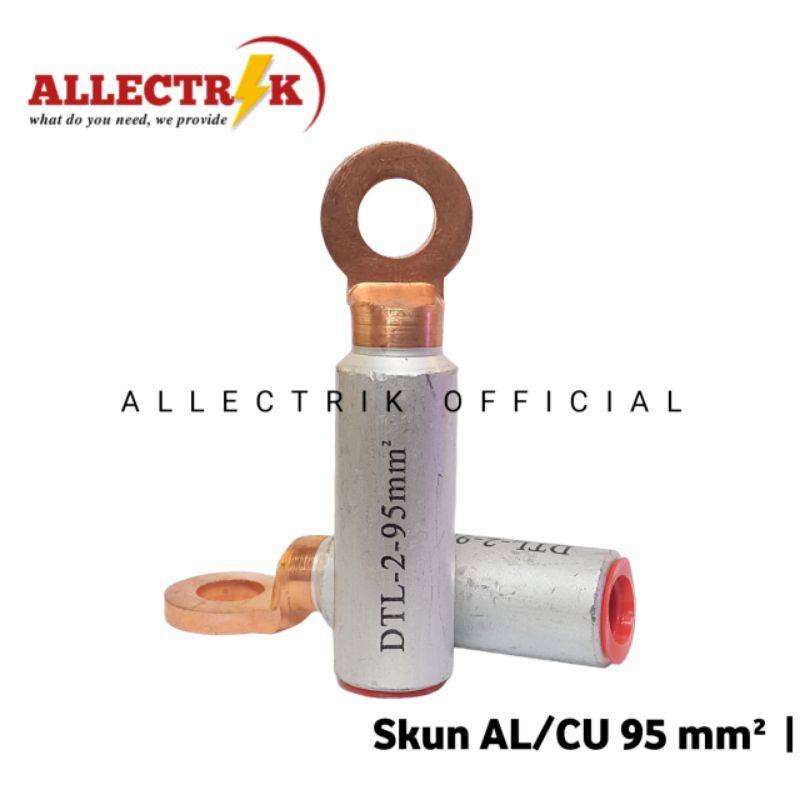 Jual Skun Kabel Bimetal AL - CU 95 mm / DTL2 95 mm | Shopee Indonesia