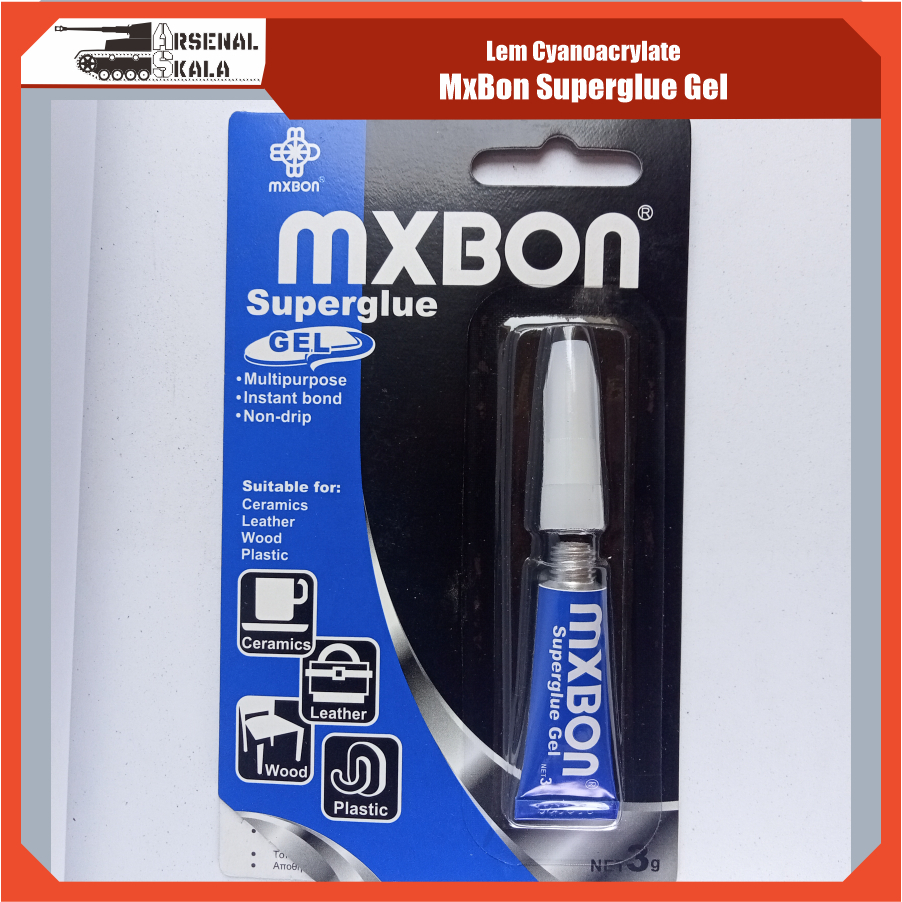 Jual Lem MxBon Superglue Gel 3gr | Shopee Indonesia