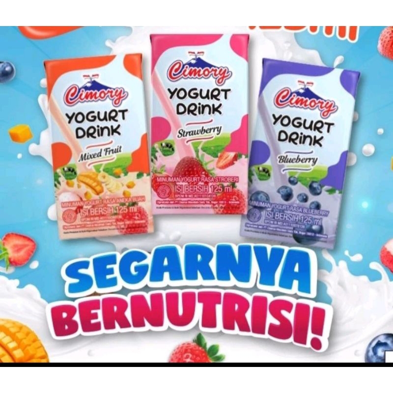Jual Cimory Yogurt Drink (200ml) & (125ml) | Shopee Indonesia