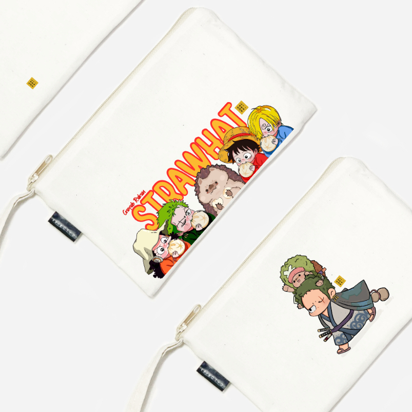 Jual Dompet pouch One piece Anime Luffy Ace Yamato Law Kid Zoro Sanji ...