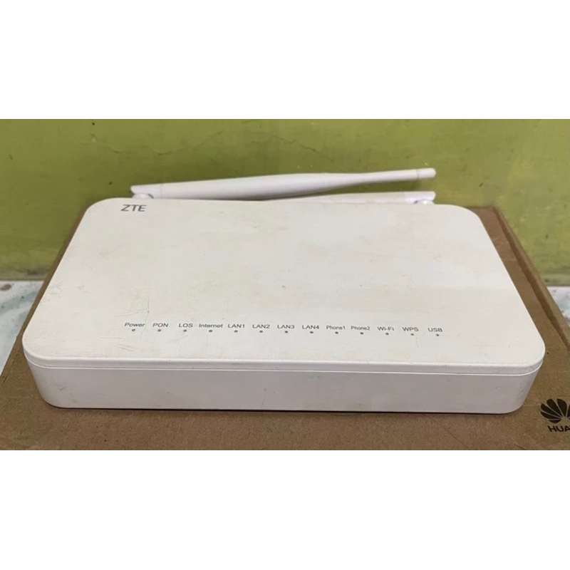 Jual ONT GPON ZTE F609 V3 Plus Adaptor | Shopee Indonesia