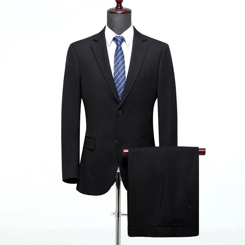 Jual SETELAN JAS FORMAL PRIA / SETELAN JAS KERJA WISUDA NIKAHAN / SATU SET JAS DAN CELANA FORMAL ...