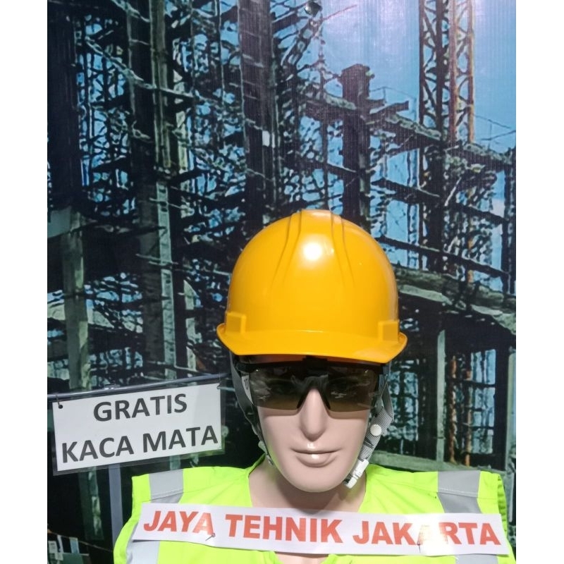 Jual Helm Safety Tanizawa St 0169 / Helm Kerja Proyek Tanizawa / Helm ...