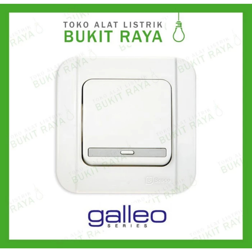 Jual Broco - Galleo Saklar Intermediate / Saklar Silang (G16G) | Shopee ...