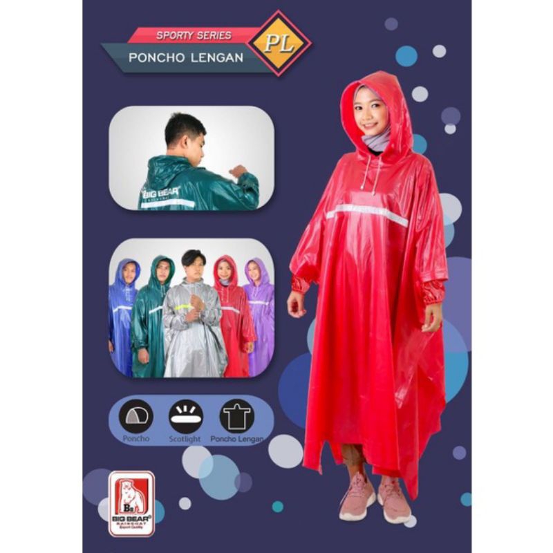 Jual Mantel Jas Hujan Remaja Dewasa Jas Hujan Wanita Pria TEBAL KUAT LENTUR ELASTIS TRANSPARAN ...