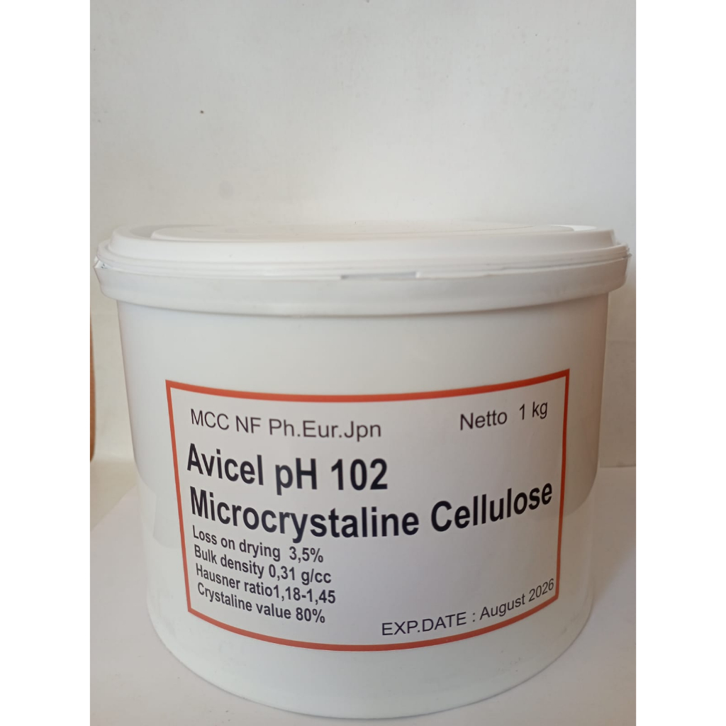 Jual Avicel pH 102 101 kemasan ember 1 kg | Shopee Indonesia