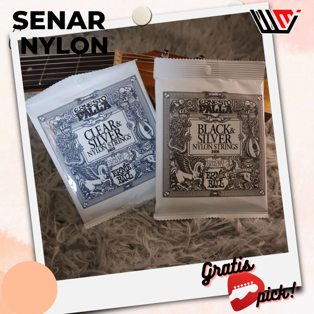 Jual Senar gitar klasik ernie ball 1 set | Shopee Indonesia