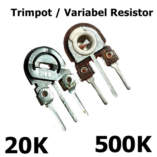 Jual VR Variable Resistor Trimpot BESI Trimmer Vertical Potensiometer ...