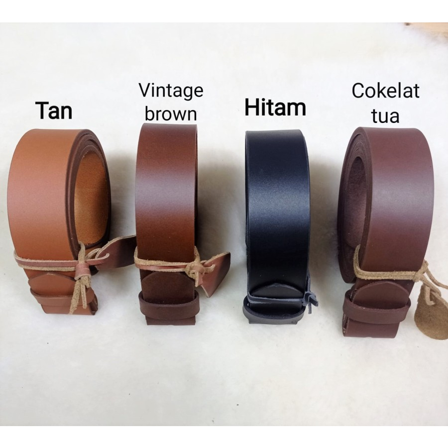 Jual Bahan Tali Gesper/Ikat Pinggang/Sabuk Kulit Asli | Shopee Indonesia