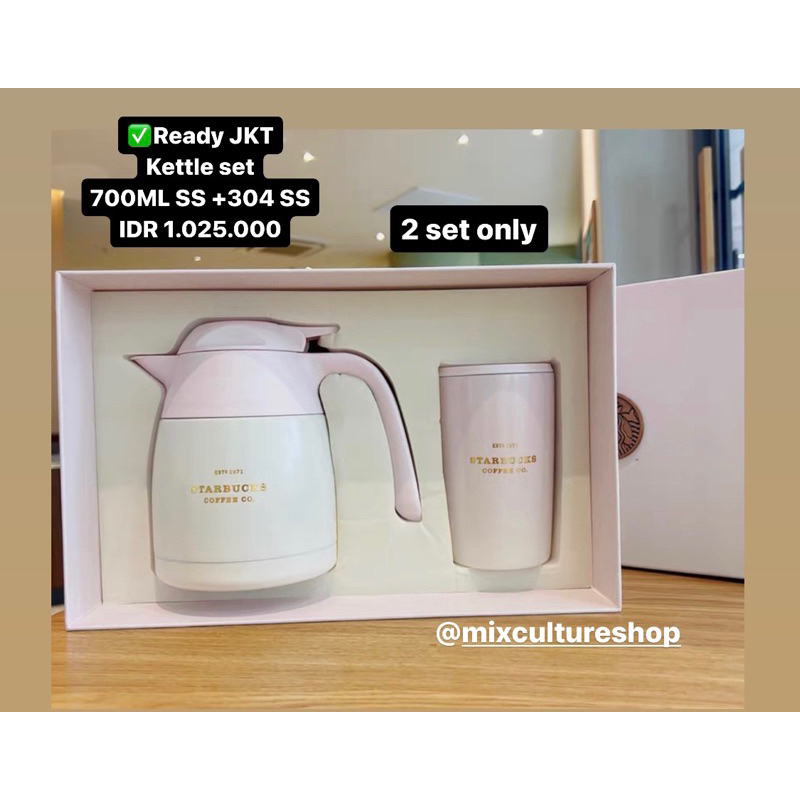 Jual Starbucks kettle spring china 2023 edition set | Shopee Indonesia