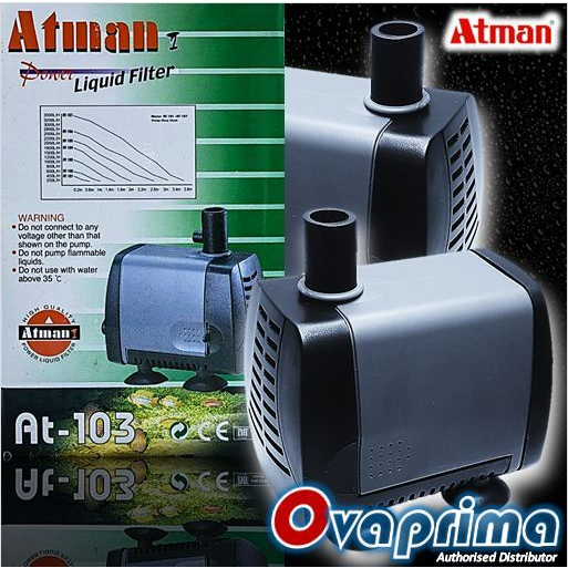 Jual Atman AT-103 Pompa Celup Aquarium/Kolam Submersible Water Pump ...