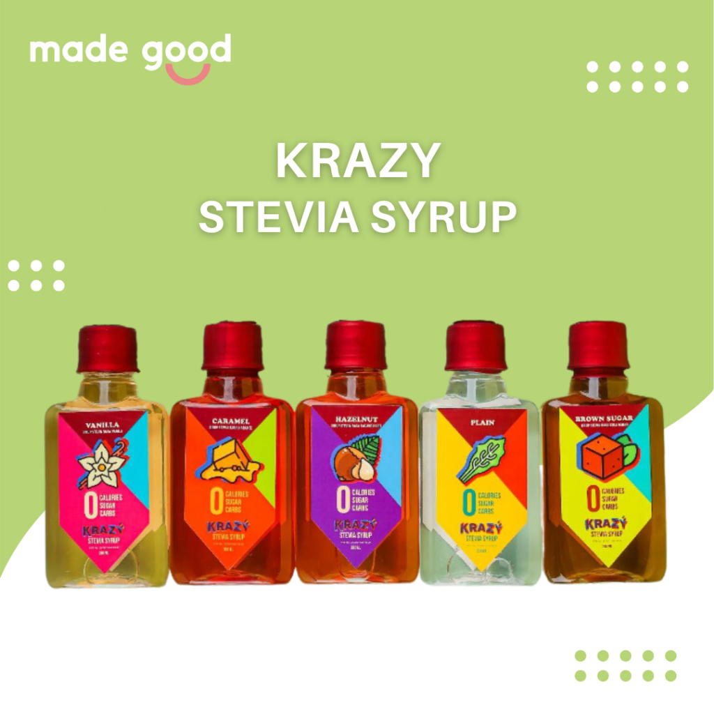 Jual KRAZY Stevia Syrup 200ml Sirup Manis 0 Kalori | Shopee Indonesia