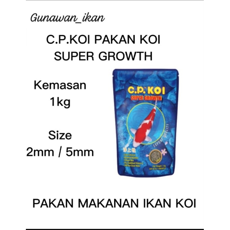 Jual cp koi super growth | Shopee Indonesia