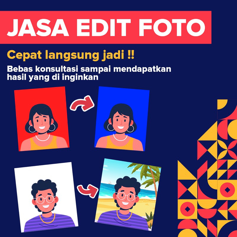 Jual Jasa Edit Foto Konten Logo Cepat | Shopee Indonesia