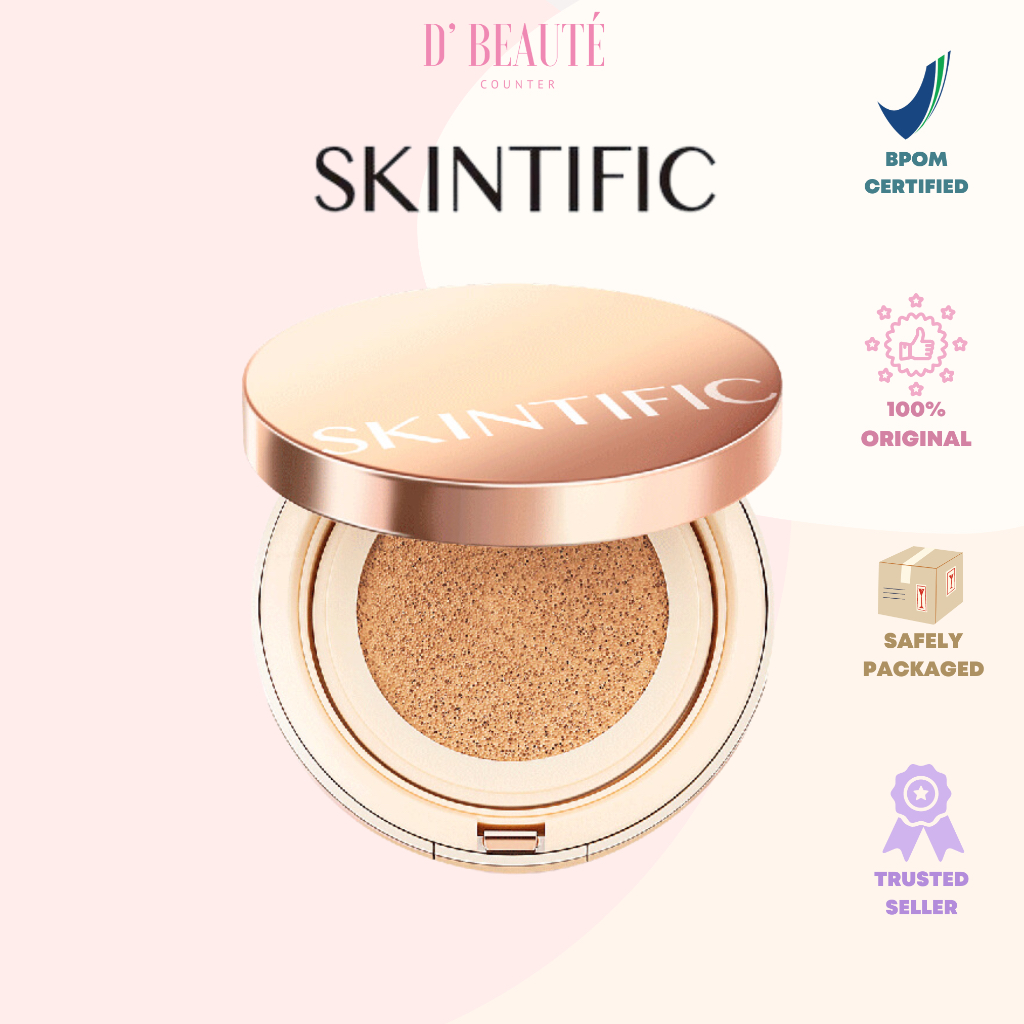 Jual SKINTIFIC COVER ALL PERFECT CUSHION HIGH COVERAGE PORELESS ...