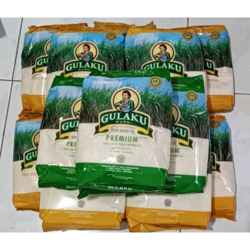 Jual Gulaku kemasan 1kg (kuning/hijau Random) | Shopee Indonesia