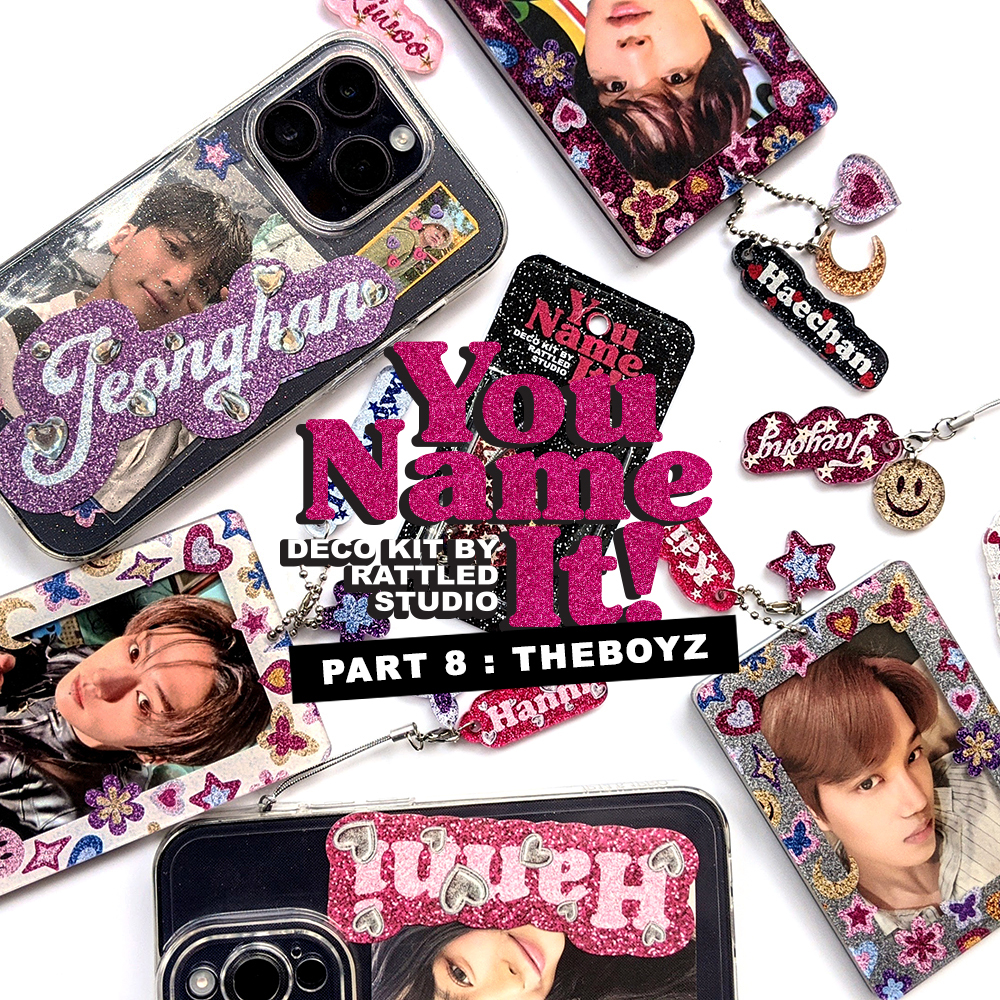 Jual PRE ORDER (PART 8: THE BOYZ) You Name It: Deco Kit & Large Sticker ...
