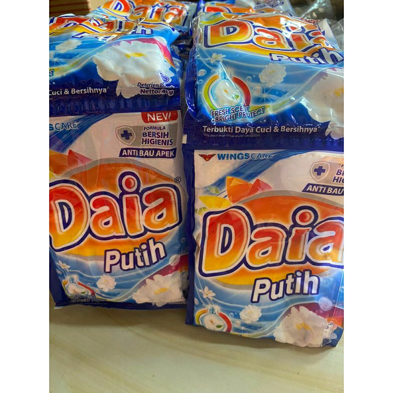 Jual Detergen Daia Renceng Isi 6 pcs | Shopee Indonesia