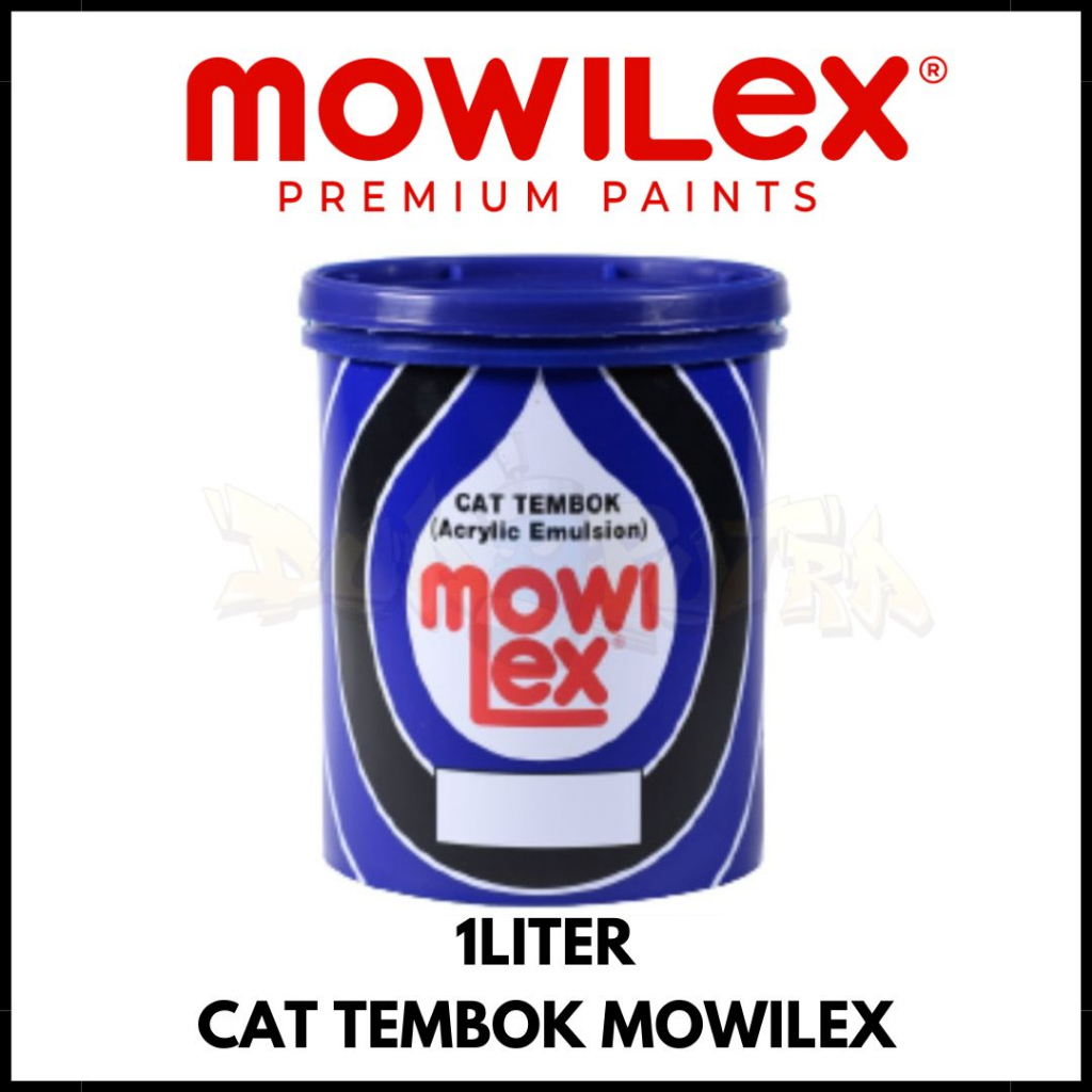 Jual Cat Tembok Acrylic Emulsion Mowilex 1Liter | Shopee Indonesia