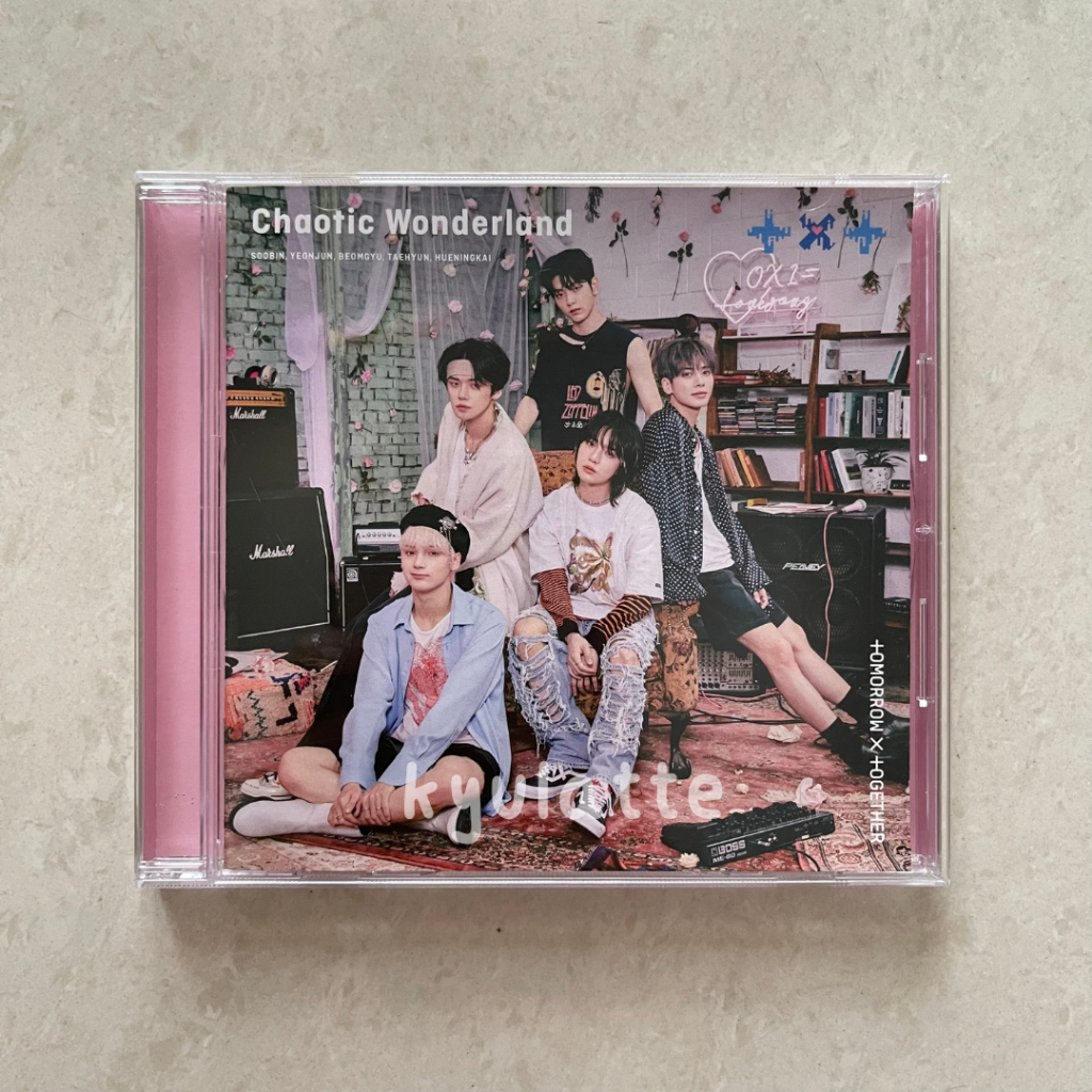 Jual (ready stock) album txt tomorrow by together chaotic wonderland japan cd | Shopee Indonesia