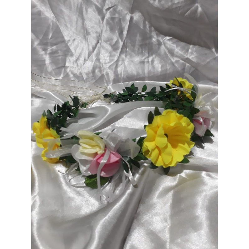 Jual FLOWER CROWN BANDO MAHKOTA BUNGA BESAR LINGKAR KEPALA HIASAN ...