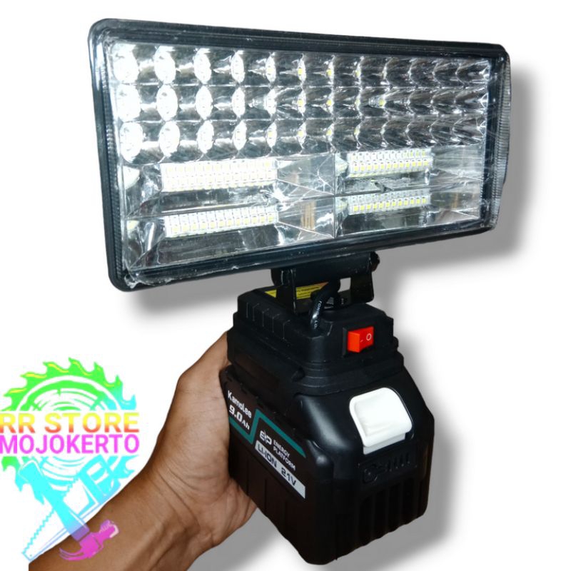 Jual Lampu LED Cordless Portable 8" inch type LXT | Shopee Indonesia