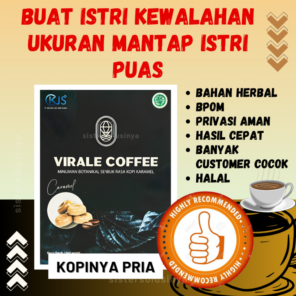 Jual Minuman Kopi Kuat Pembesar Mr P Pria Dewasa VIRALE COFFEE Obat ...