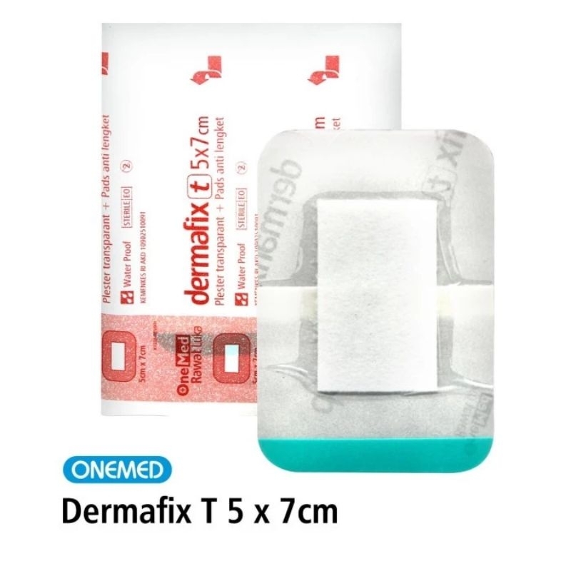 Jual dermafix T onemed / plester luka / plester transparan | Shopee ...