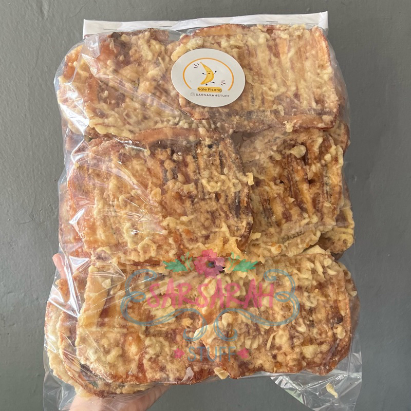Jual Sale Pisang Kemasan 1 2 Kg ⭐5 Kripik Pisang Sale Kering Cemilan